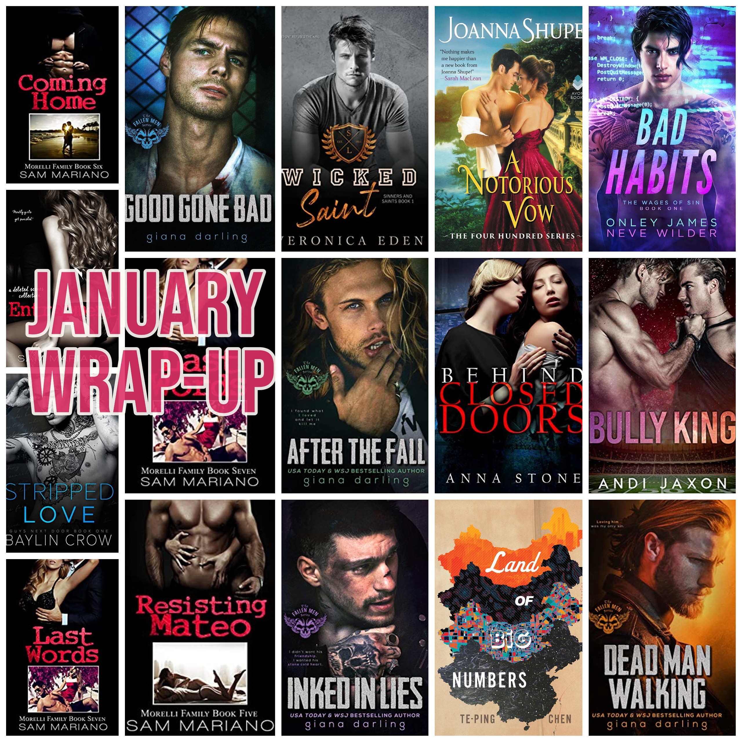 January Wrap-up – Books and Dramas